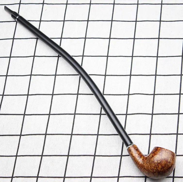 Smoking Pipes Long Pole Solid Wood Pipe Length 41cm Extra Long Pole ...