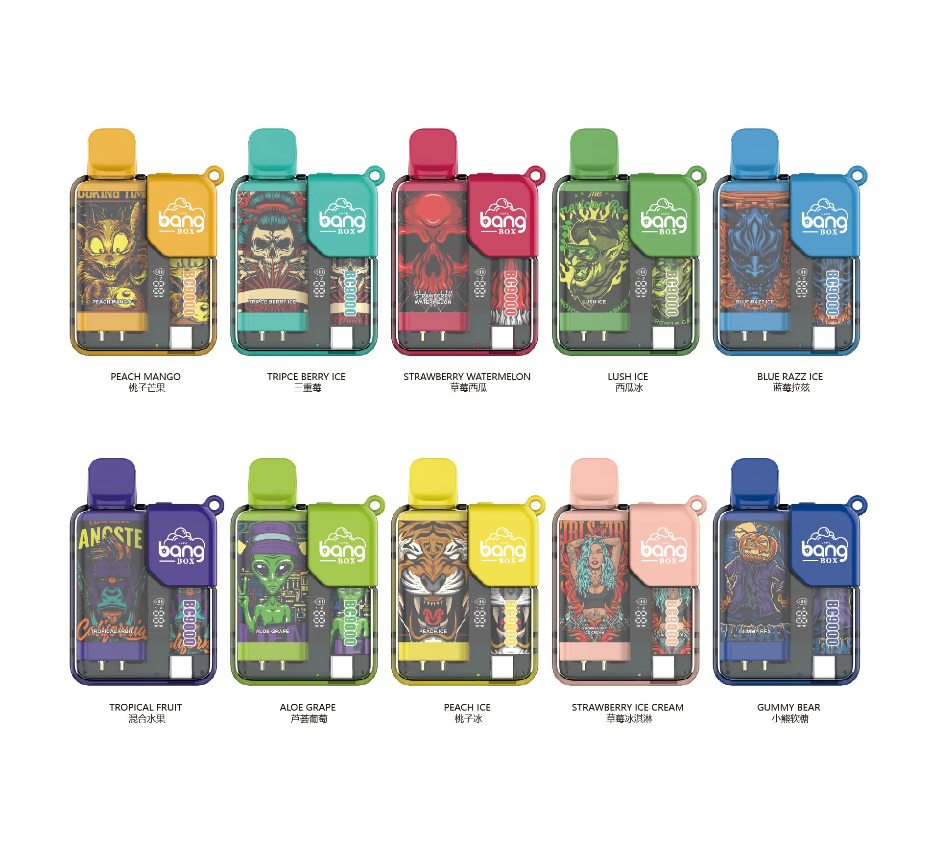 Bang Box 9000 Puffs Disposable Vape E Cigarettes Vapes Electronic ...