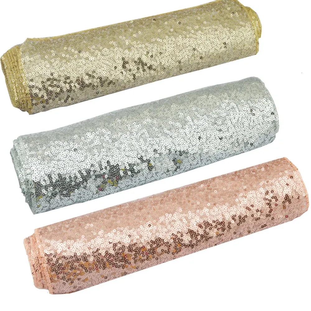 DHgate.com:Sequin Table Runner 5/10pcs Shiny Embroidery Tablecloth ...