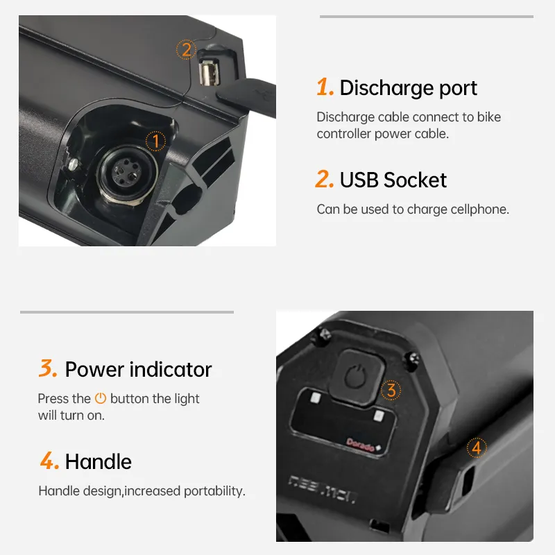 DHgate.com:Reention Dorado Ebike Battery, 48V 17.5Ah/21Ah Lithium-Ion ...