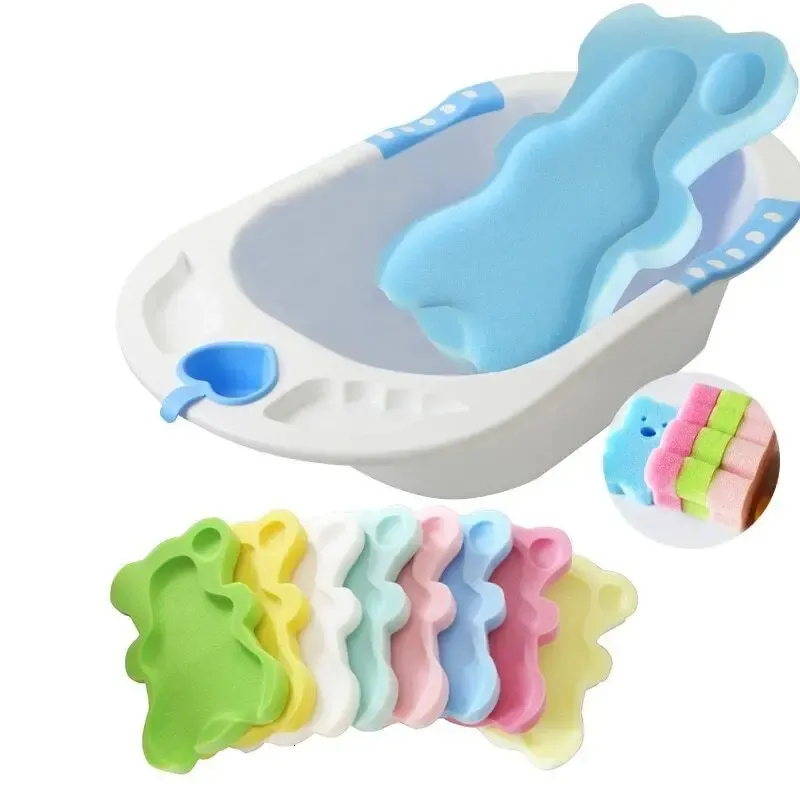 DHgate.com:Non-Slip Baby Bath Sponge Mat, Soft and Absorbent Bathtub ...