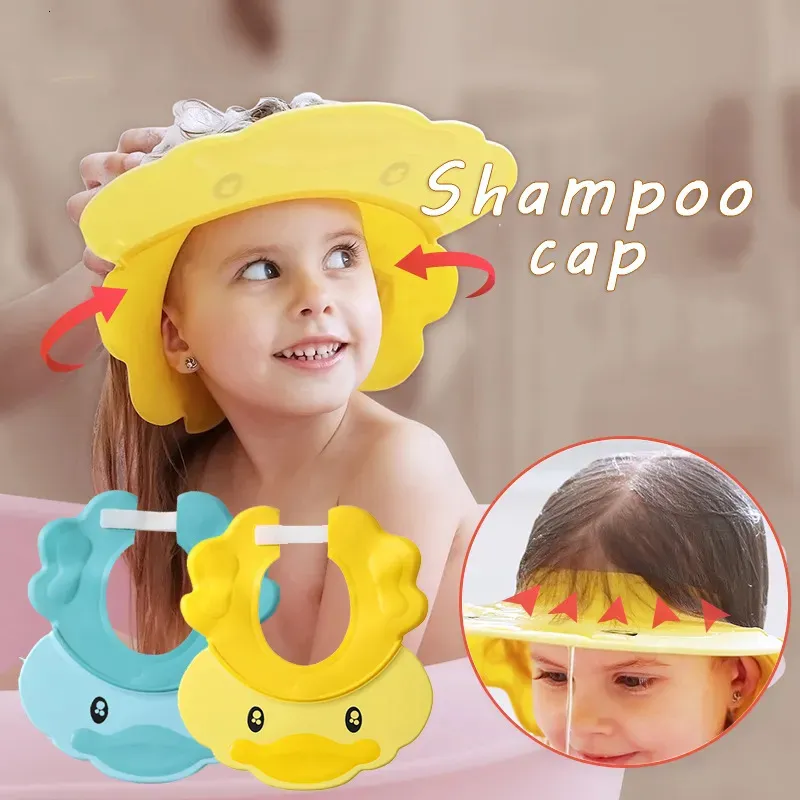 DHgate.com:Baby Shower Adjustable Cap: Waterproof Hair Washing Hat for ...