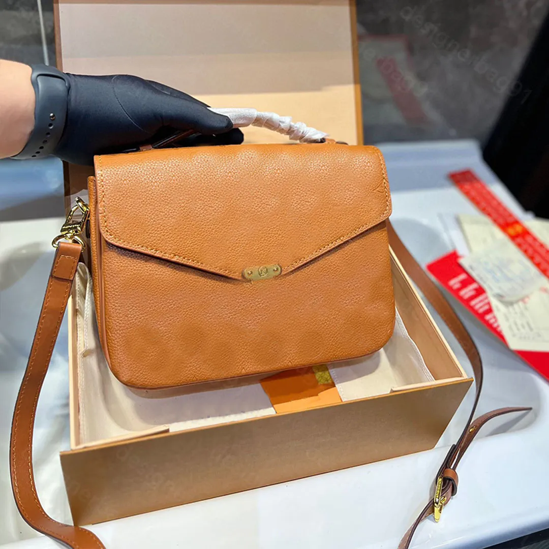 Designer Cowhide Double Zip Crossbody Bag With Double Chain Strap High ...