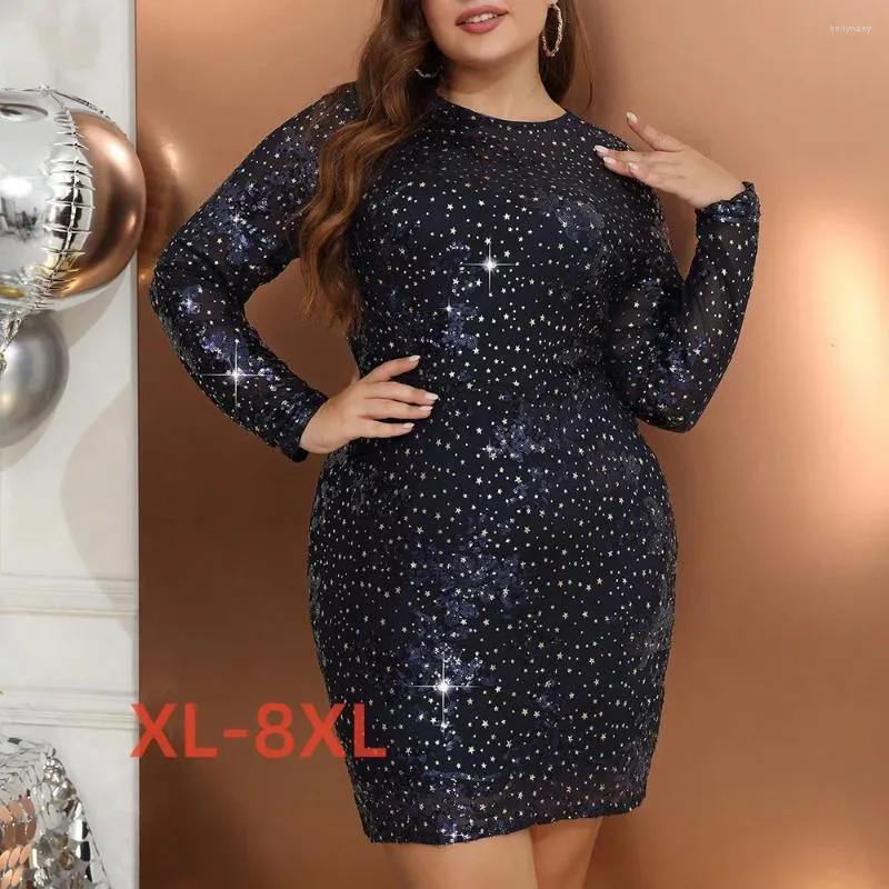 DHgate.com:Plus Size Dresses 4xl 5xl 6xl 7xl 8xl Autumn And Winter ...