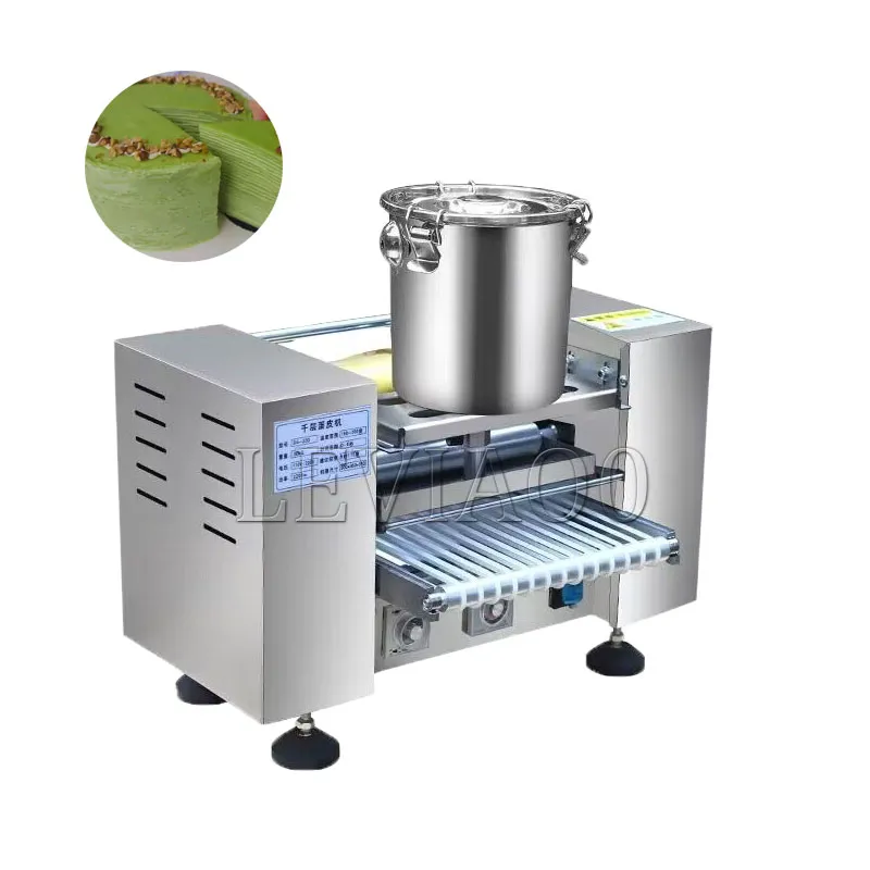 Commercial Mini Cake Machine Maker Mango Durian Matcha Pancake Skin ...