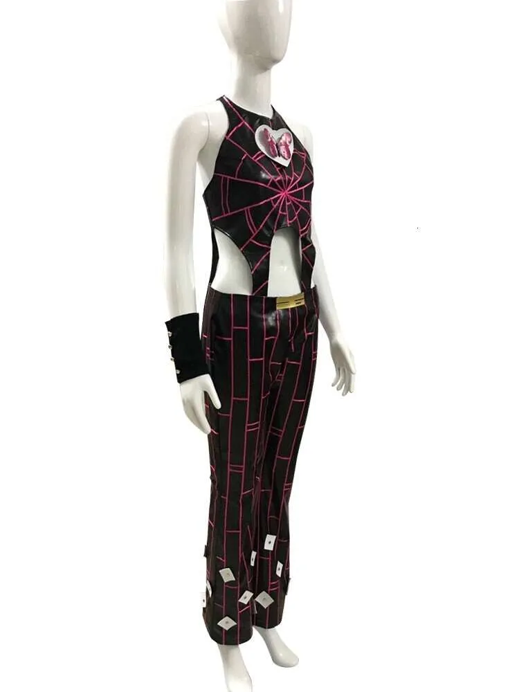Anime Jojo's Bizarre Adventure Stone Ocean Jolyne Cujoh Kujo Cosplay ...