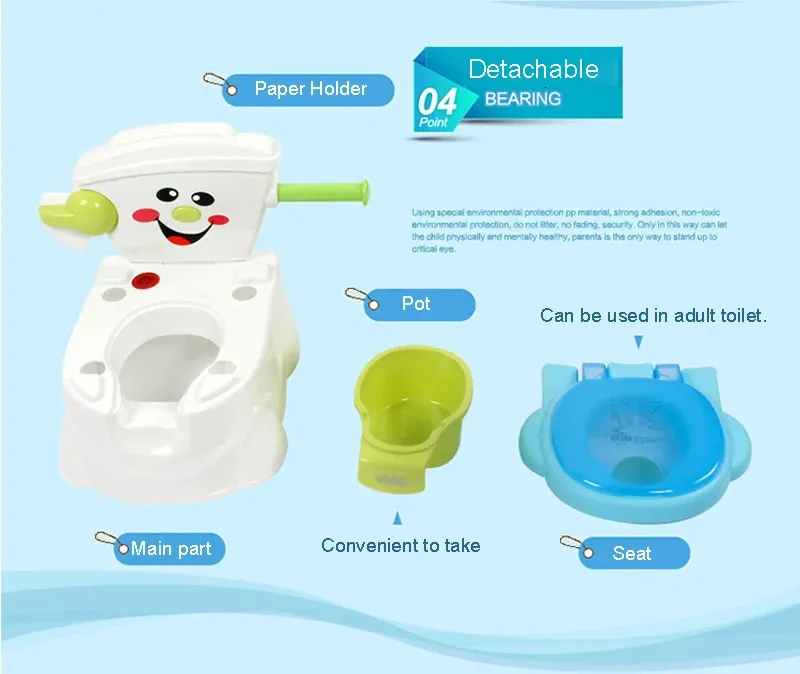 Seat Covers Portable Baby Toilet Cartoon Potty Child Potty Training ...