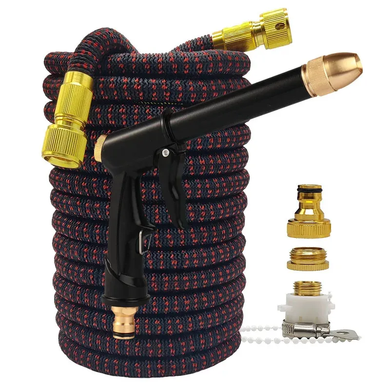 Flexible Garden Hose, Expandable High Pressure Water Hose with Double ...