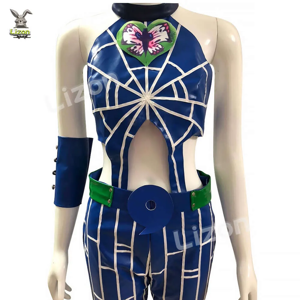 Anime Jojo's Bizarre Adventure Stone Ocean Jolyne Cujoh Kujo Cosplay ...