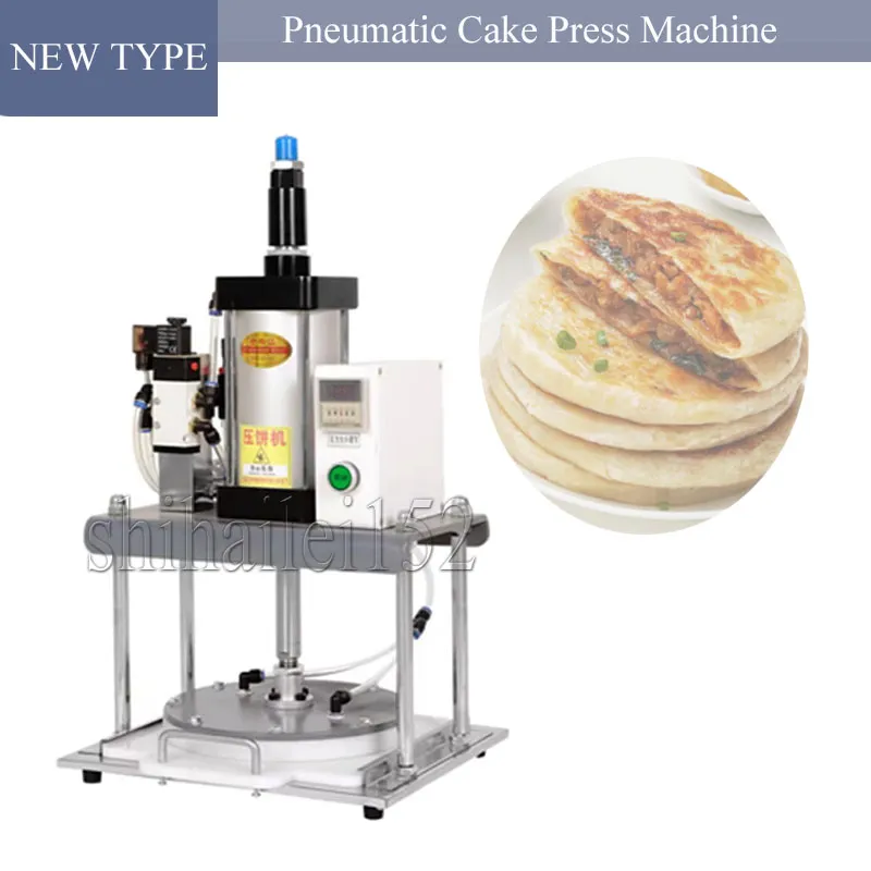 Pneumatic Round Presser Machine For Commercial Cakes, Pizza, Biscuit ...