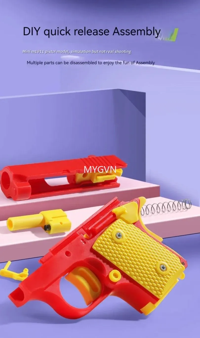MINI 3D Toy Gun Model Luminous M1911 Colt Fidget... From Supertoygun ...