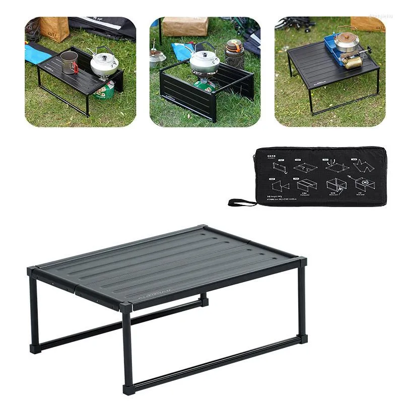 Multifunctional Aluminum United Explorer Card Shaped Camping Table For ...