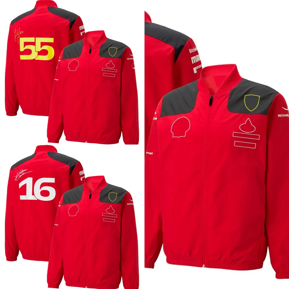 Race Car Jacket Lightweight Racing Jacket, Zipper Windbreaker ...