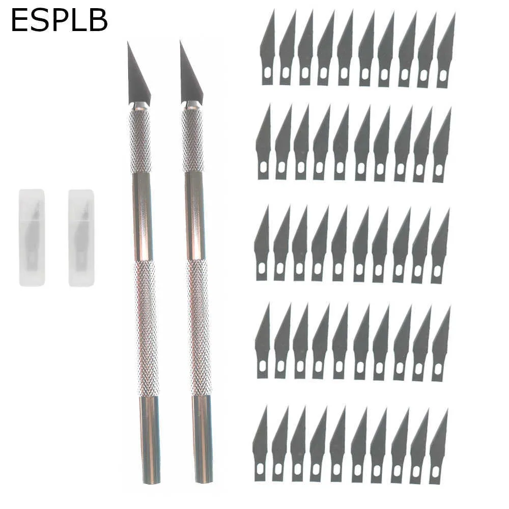 Precision Craft Knife Set - Metal Scalpel with Blades for Engraving ...