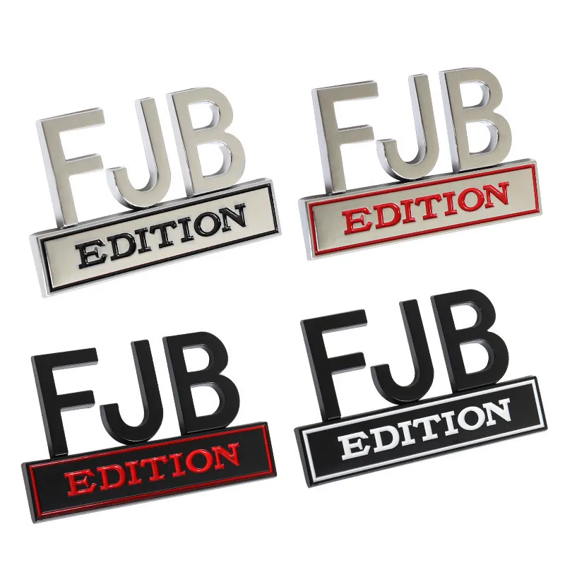 FJB Metal Car Sticker Decoration Party Favor Tailgate Trim Badge Body ...