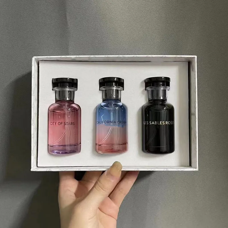 Newest Design Dreamy Rose Scent Perfume Set Apogee Rose 10ml Dream City 30ml Perfume Kit With