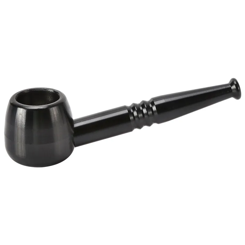 Durable Metal Smoke Pipes With Big Bowls Detachable, Pocket Sized Steel ...