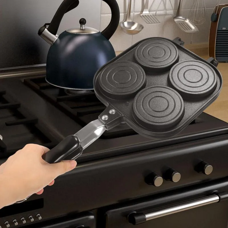 DHgate.com:Non-Stick Multi-Hole Aluminum Frying Pan Egg Pancake Mold ...