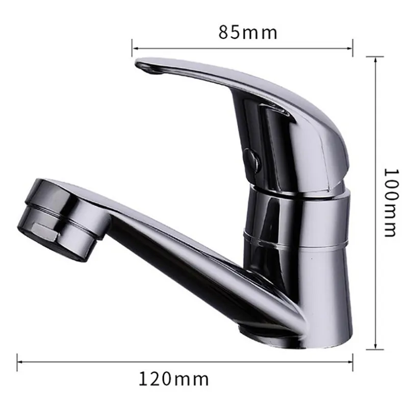 Stylish Mini Basin Faucet: Single-Handle Hole Cold Water Tap for ...