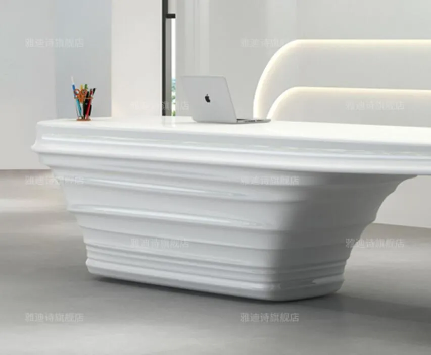 Bake Paint Reception Desk Creative Cash Register... From Modeldu ...