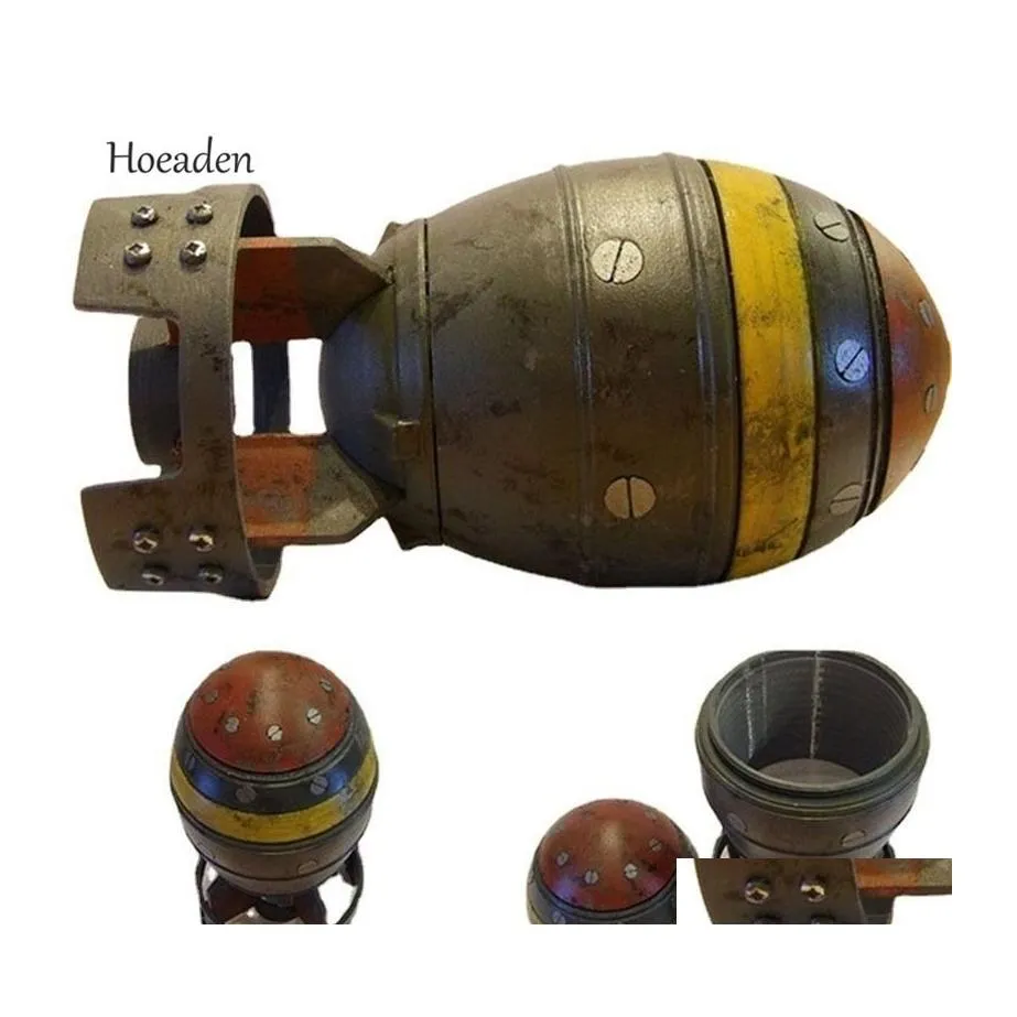 Mini Nuke Bomb Storage Box Retro Resin Figurine For Home, Bedroom ...