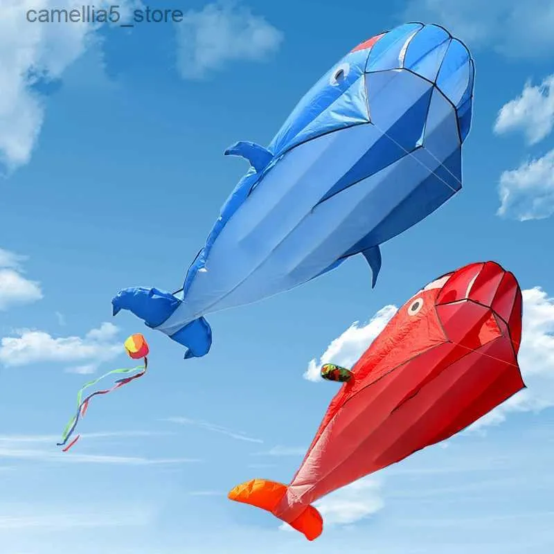 DHgate.com:Giant 3D Dolphin Whale Shape Parafoil Sports Kite for Beach ...