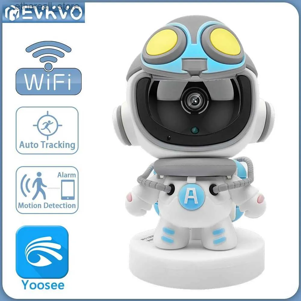 5MP WiFi Baby Monitor - AI Human Tracking, Robot Camera, Night Vision ...