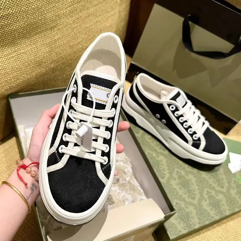 Retro Designer Alphabet Embroidered Primark Canvas Shoes Ladies With ...
