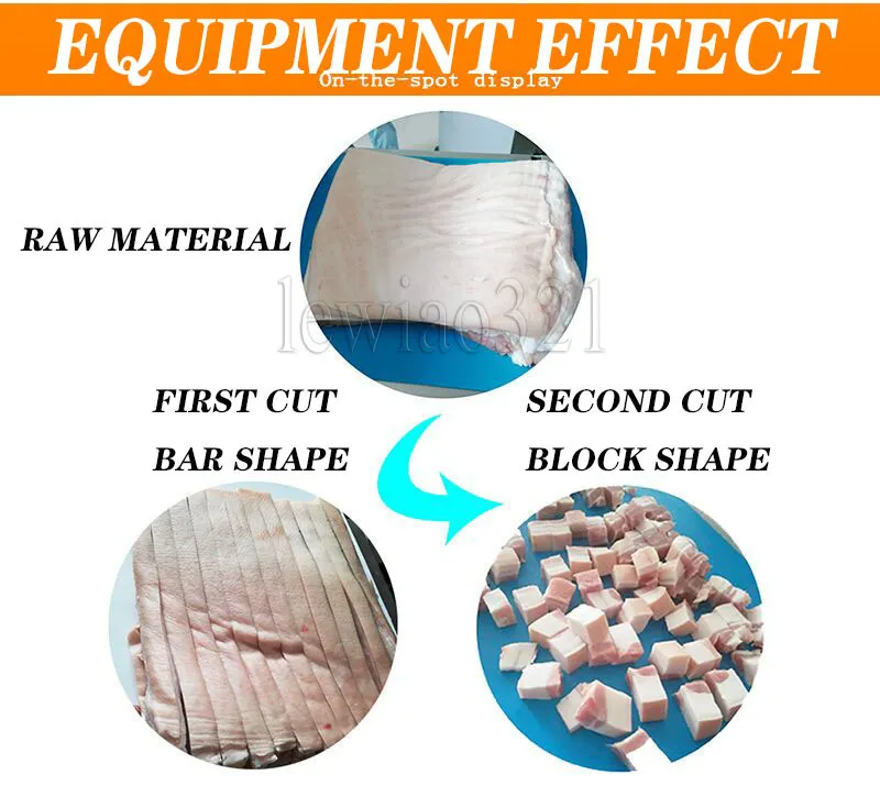 Meat Cutter Machine: Automatic Vertical Meat Strip &... From Lewiao321 ...