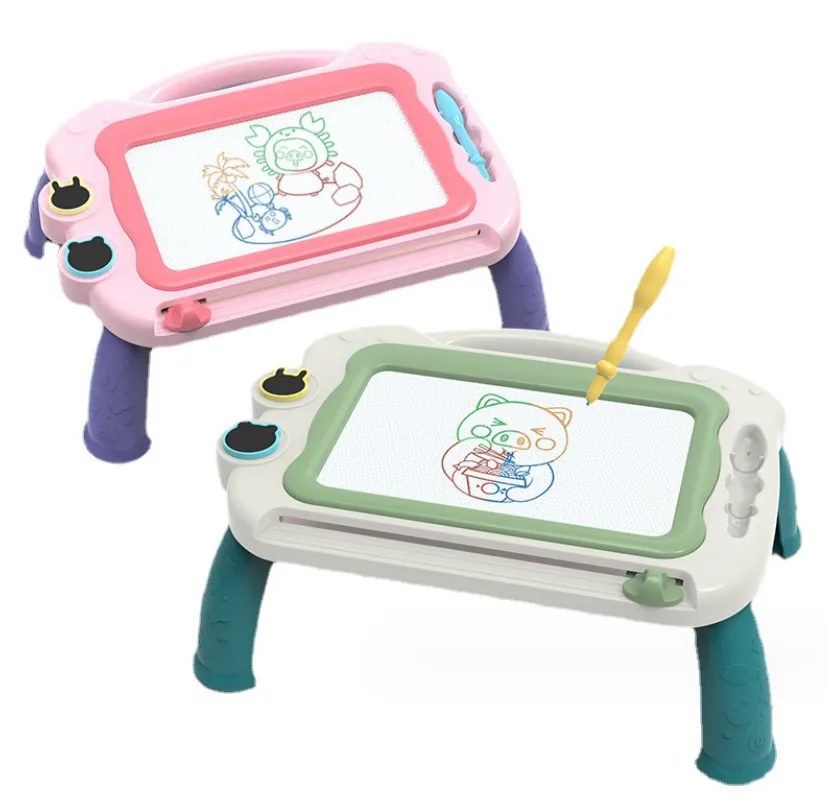 Intelligence Toys Magnetic Ding Board Table Toddler Erasable Doodle ...