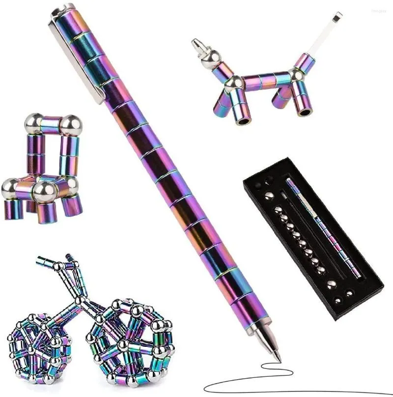 Magnetic Fidget Pen - Decompression Toy, Metal Writing Tool ...