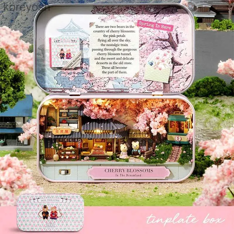 DHgate.com:DIY Wooden Dollhouse Kit, Handmade Miniature Box Theater ...