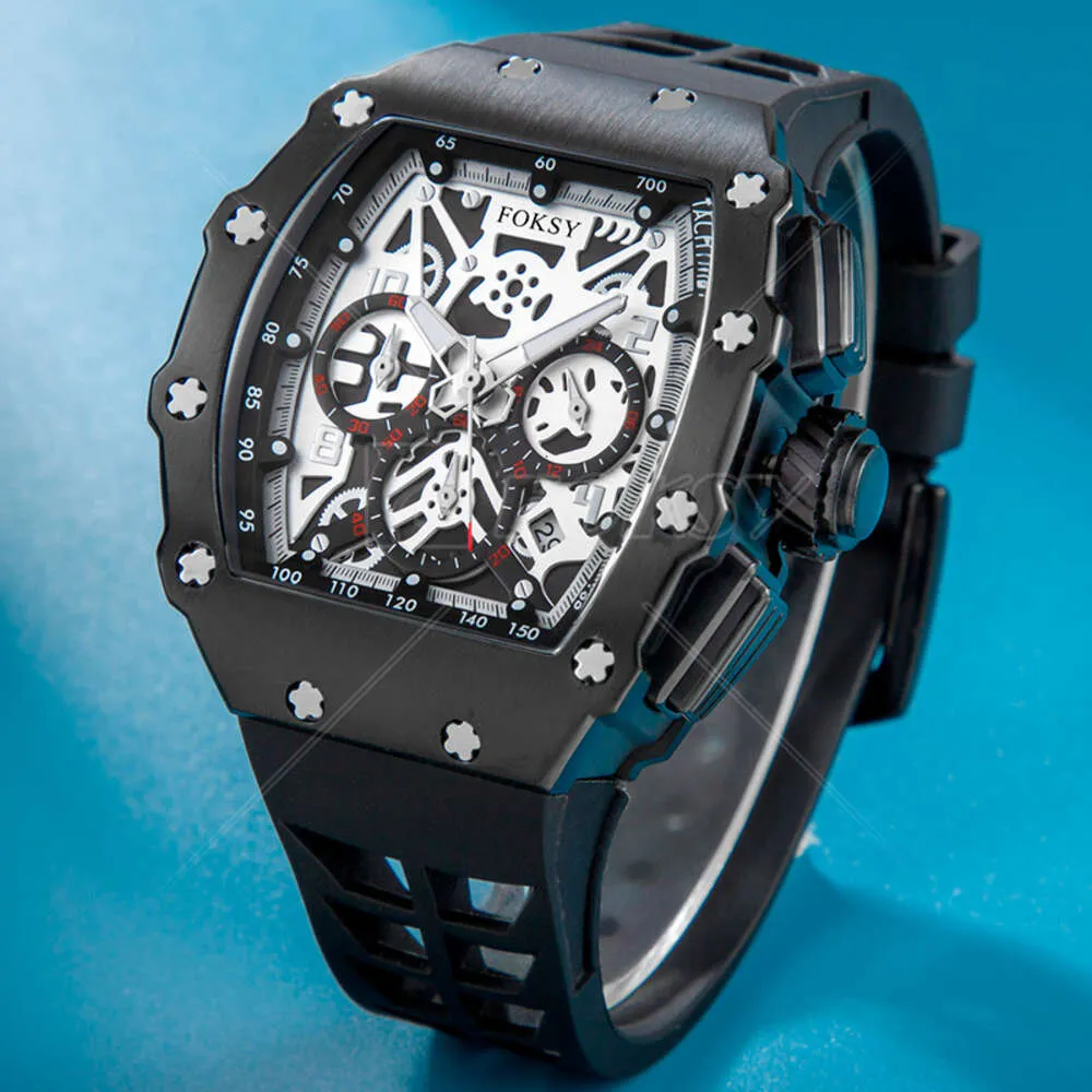 RM Series Mens Mechanical Quartz Automatic Sports Watch With Full ...