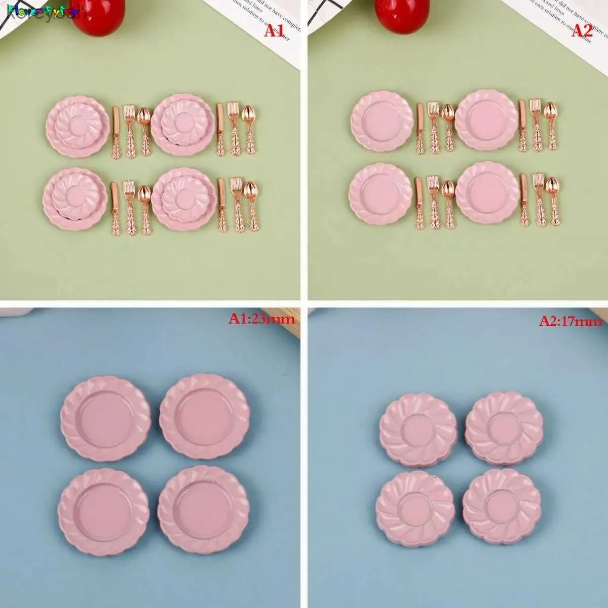 DHgate.com:Mini Ceramic Play Food Tableware Kitchen Furniture Toys for ...