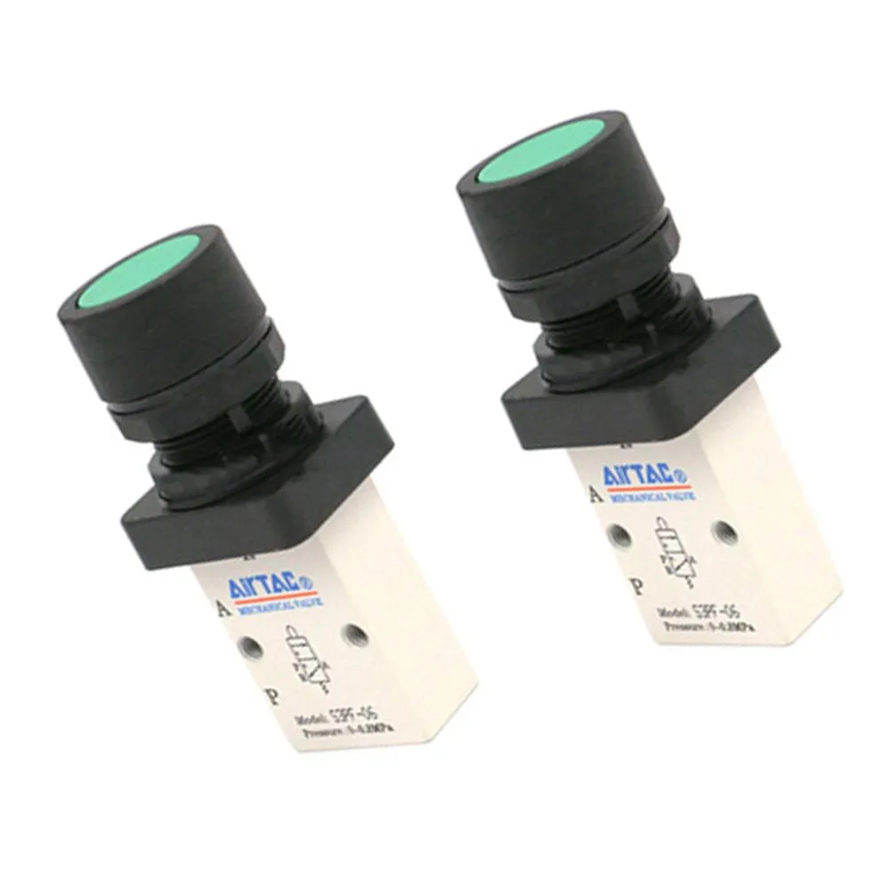 Air Compressor Pressure Regulator Valve AirTAC S3PF Push Button Manual ...