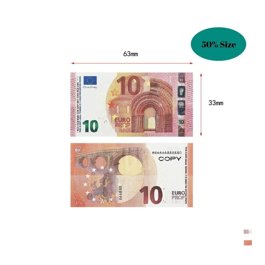 DHgate.com:Realistic Fake Money Props - US & Euro Banknotes for Party ...