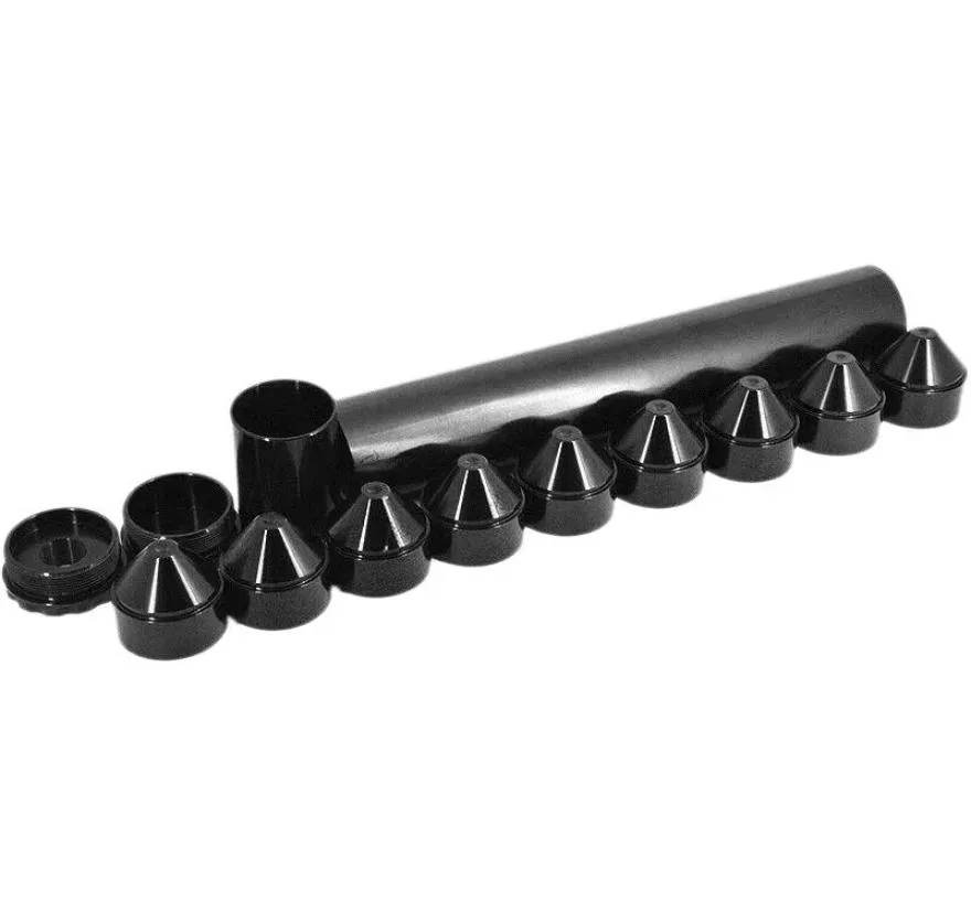 DHgate.com:13Pcs 10inch Aluminum Muffler Fuel Trap Solvent Filter for ...