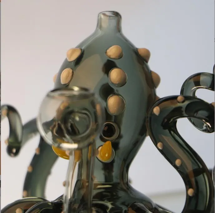 Wholesale Handmade Octopus Glass Bong With 14.4mm Male Joint And ...