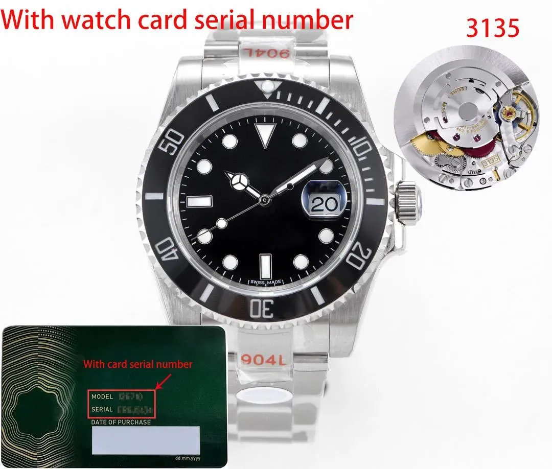 N Factory V11 Edition ETA 3135 Diving Titanium Dive Watch Sapphire Ceramic, Luminous, Automatic ...