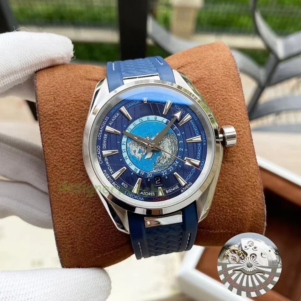 Mens Luxury Designer Earth Automatic Mechanical Watch... From Zzwatch77 ...
