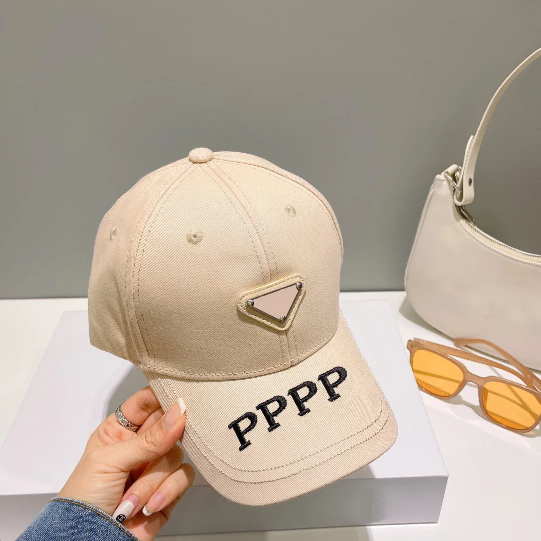 Luxury Unisex Designer Preppy Baseball Caps With Embroidery Adjustable ...