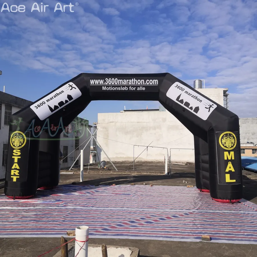 3x3m Inflatable Circus Arch Entrance - Red Archway for Events | Premium ...