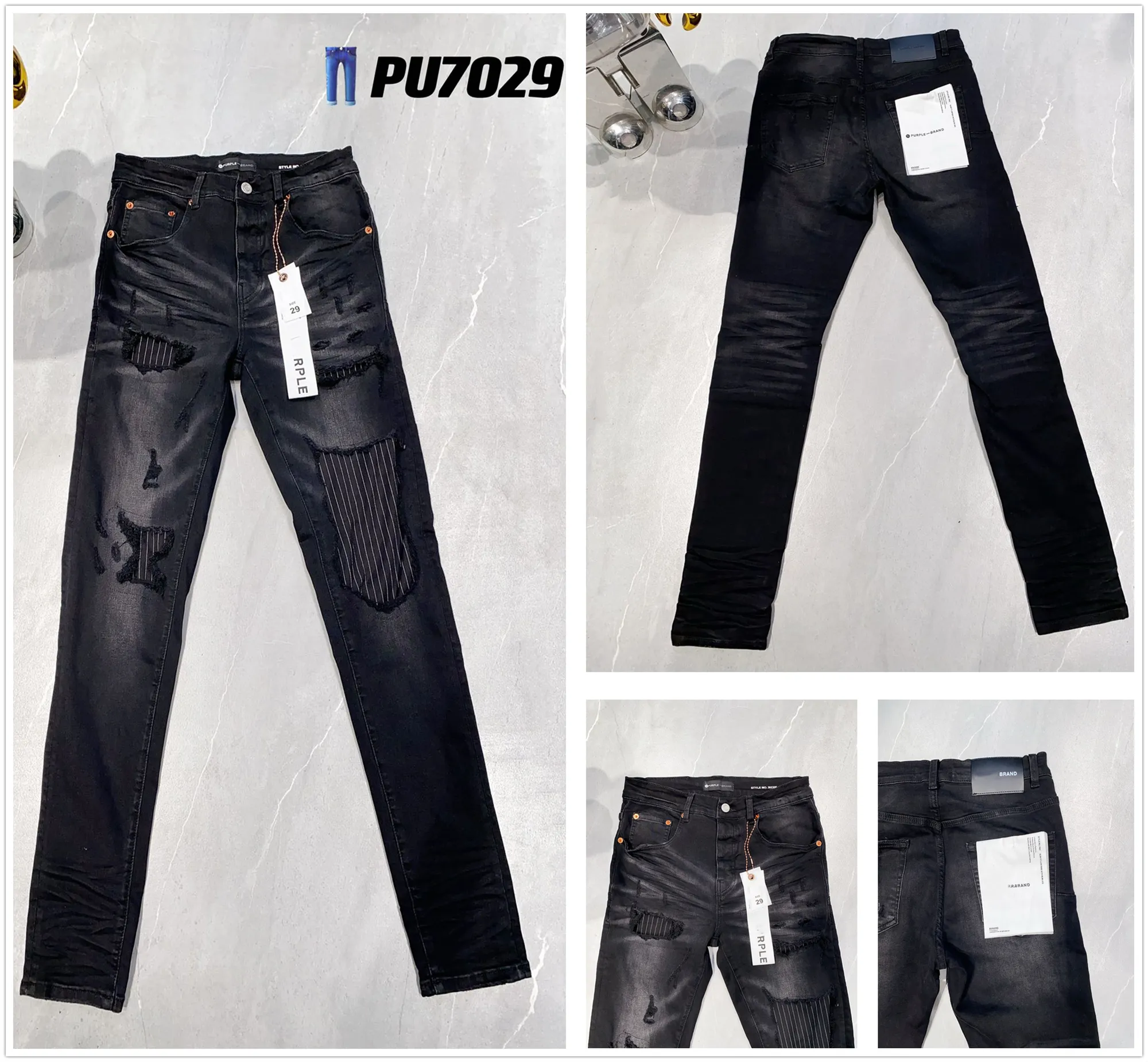 Purple Jeans Designer Jeans For Mens Jeans High Quality Fashion Mens ...