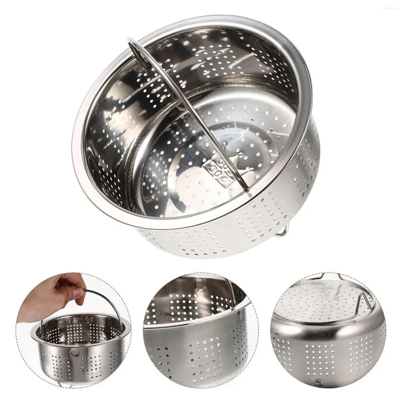 DHgate.com:Stackable Stainless Steel Steamer Basket with Portable ...