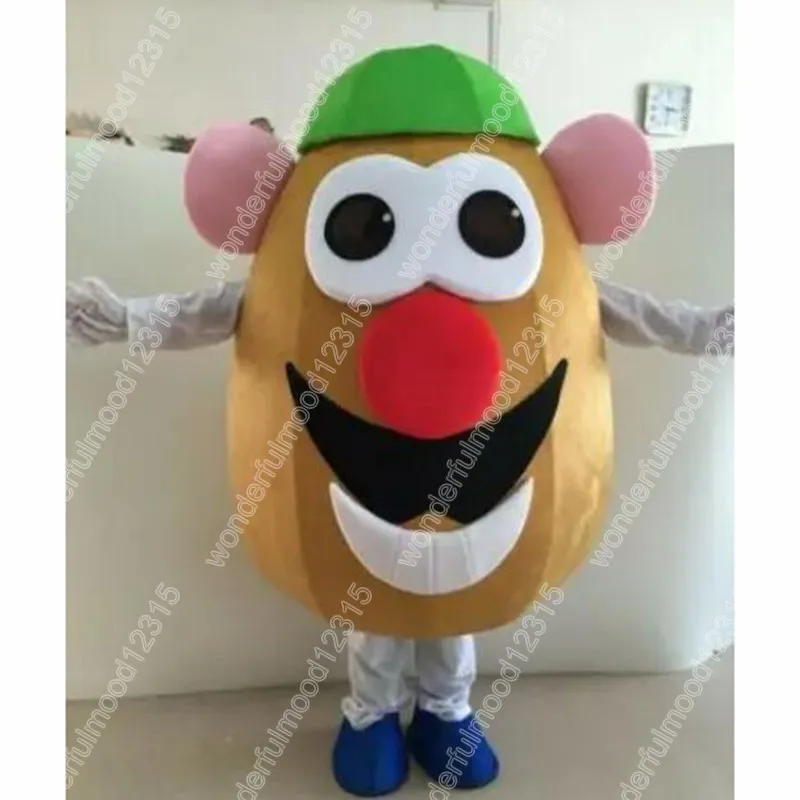 Performance Potato Head Mascot Costume for Adults, Fancy Outfit Suit ...