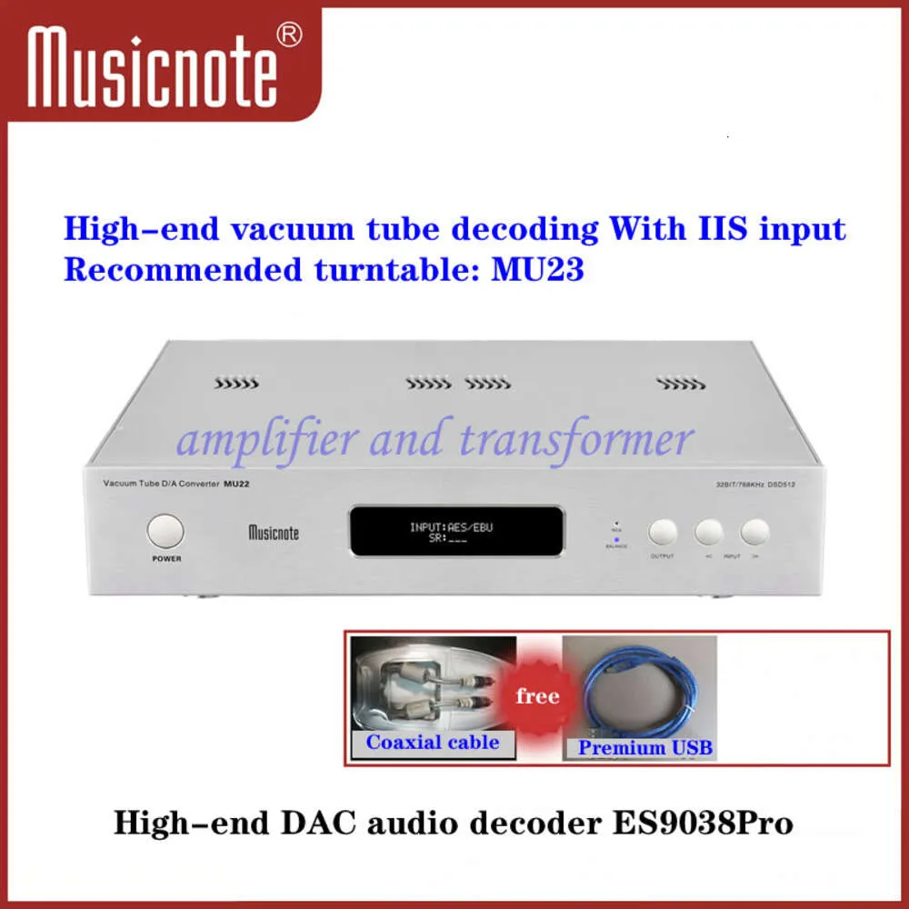 DHgate.com:MU22 Hi-Fi Audio Decoder: ES9038Pro DAC Chip, Coaxial ...