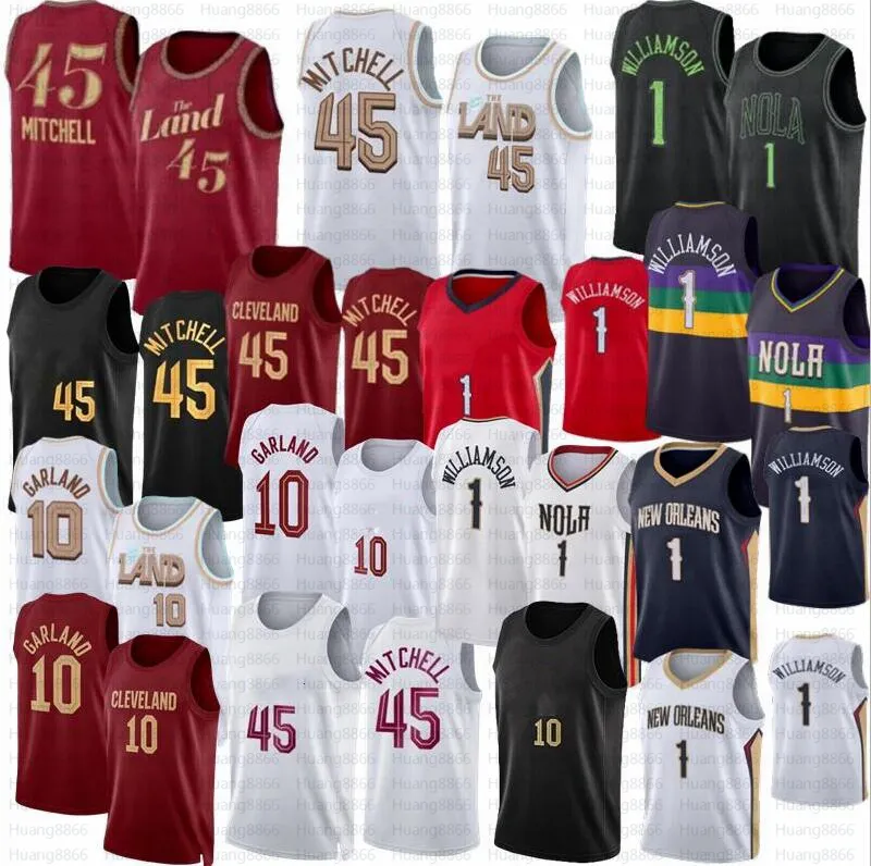 2024 New City THE LAND Donovan Mitchell Basketball Jersey Darius ...