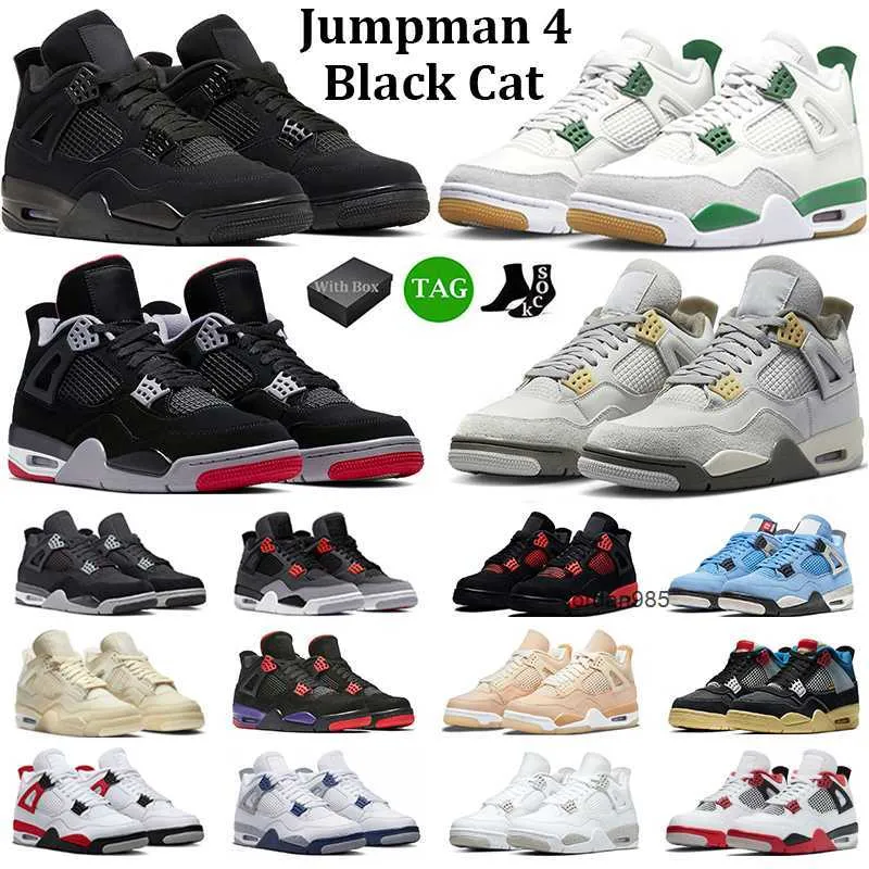 OG 2024 With Box Jumpman 4 Basketball Shoes Men Women 4s Pine Green ...