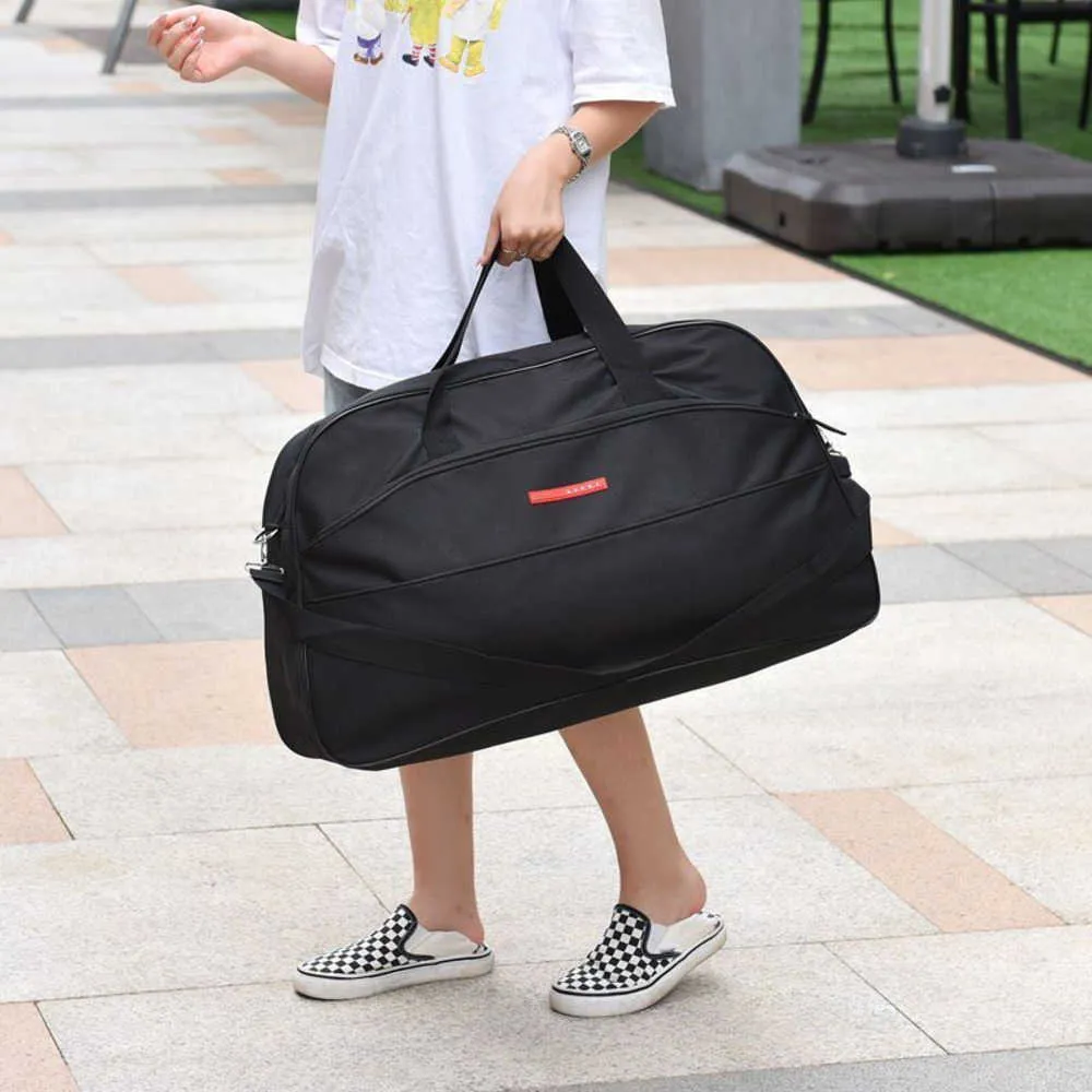 Durable Water-Resistant Travel Duffle Bag with Multiple Compartments ...