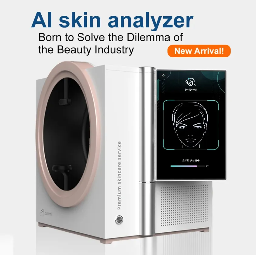 DHgate.com:48MP AI Skin Analyzer - 3D Fluoroscopy RGB+UV+PL Spectrum ...